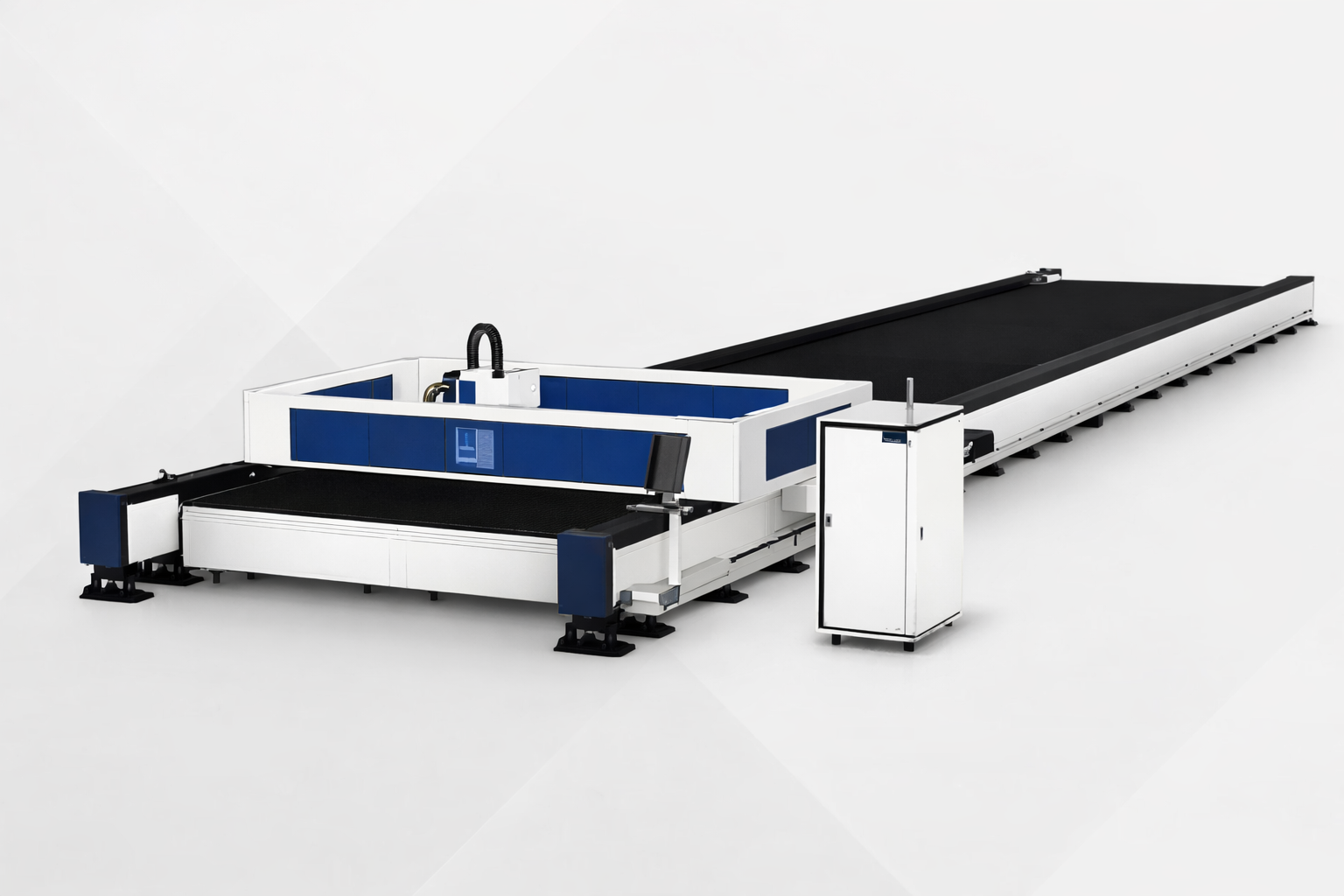 Beam Enclosed Ground Rail Fiber Laser Cutting Machine | Large-Format ...